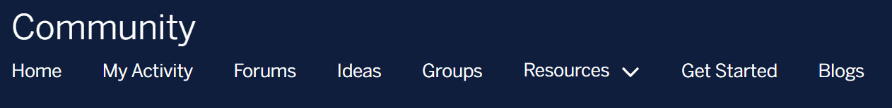 Tableau Community Forums site layout changes